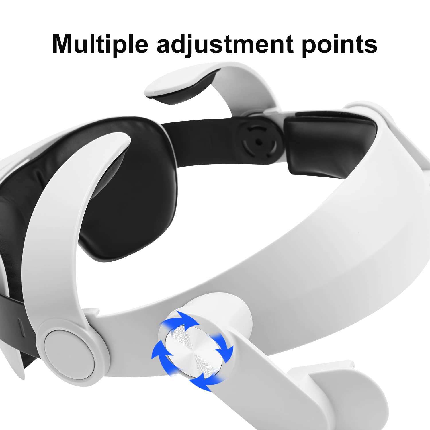 IQIKU Head Strap for Oculus Quest 2,Replacement Elite Headband, Foldable, Adjustable and Lightweight Quest 2 Accessory