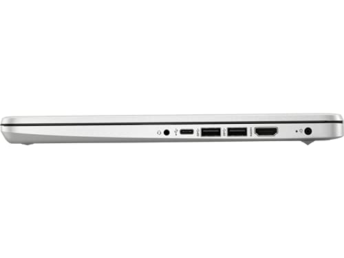 HP 14-inch Laptop 14-FQ0027CA AMD 3020e, 4GB DDR4 RAM, 128GB SSD Computer Storage, AMD Radeon, SD Card Reader, USB Type C, HDMI, Windows 10 Home S Mode, Wifi, Bluetooth, Natural Silver (Renewed)