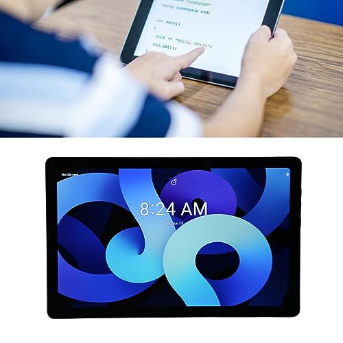 Haofy Smart Tablet, WiFi Tablet 10.36 Inch 16GB RAM 512GB ROM 8 Core Aluminum Alloy for Video for Learning (Blue)