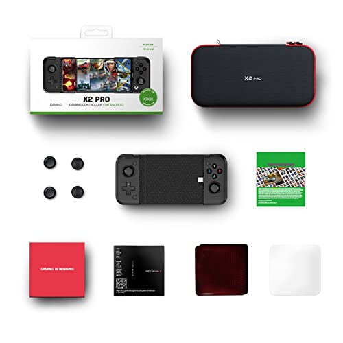 KONSEV Game Controller 2022 X2 Pro Gamepad Compatible with Android Type C Mobile Game Controller Compatible with Xbox Game Pass Ultimate, xCloud, Stadia, Cloud Gaming Game Accessories