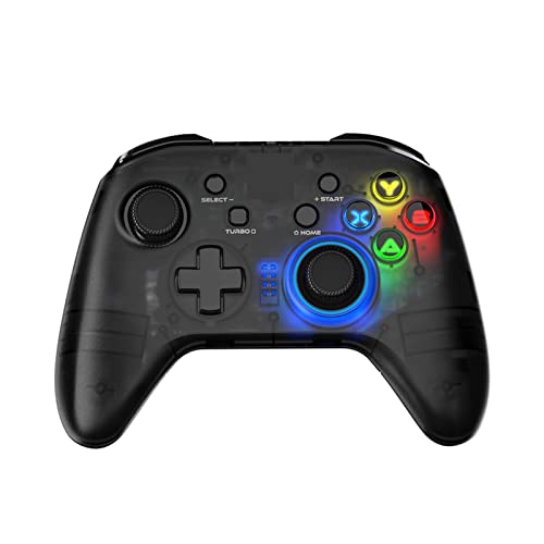 KONSEV Game Controller Bluetooth Switch Controller Compatible with Nintendo Switch Apple iPhone Android Cellphone Mobile Game Controller Game Accessories
