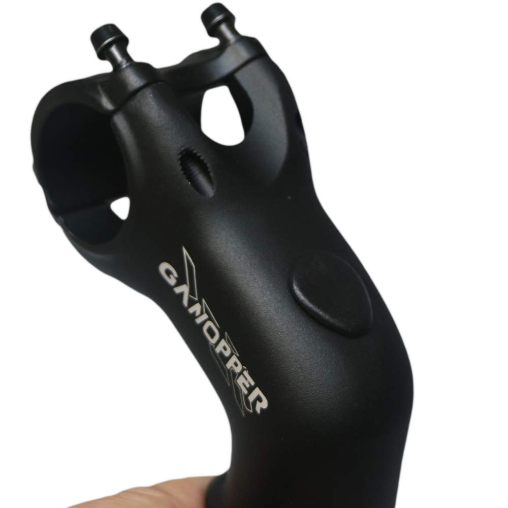 GANOPPER 31.8 Stem 60mm 30 Degree Riser Short Handlebar Stem for 31.8 Road Bike, MTB, BMX, Mountain Bicycle Part