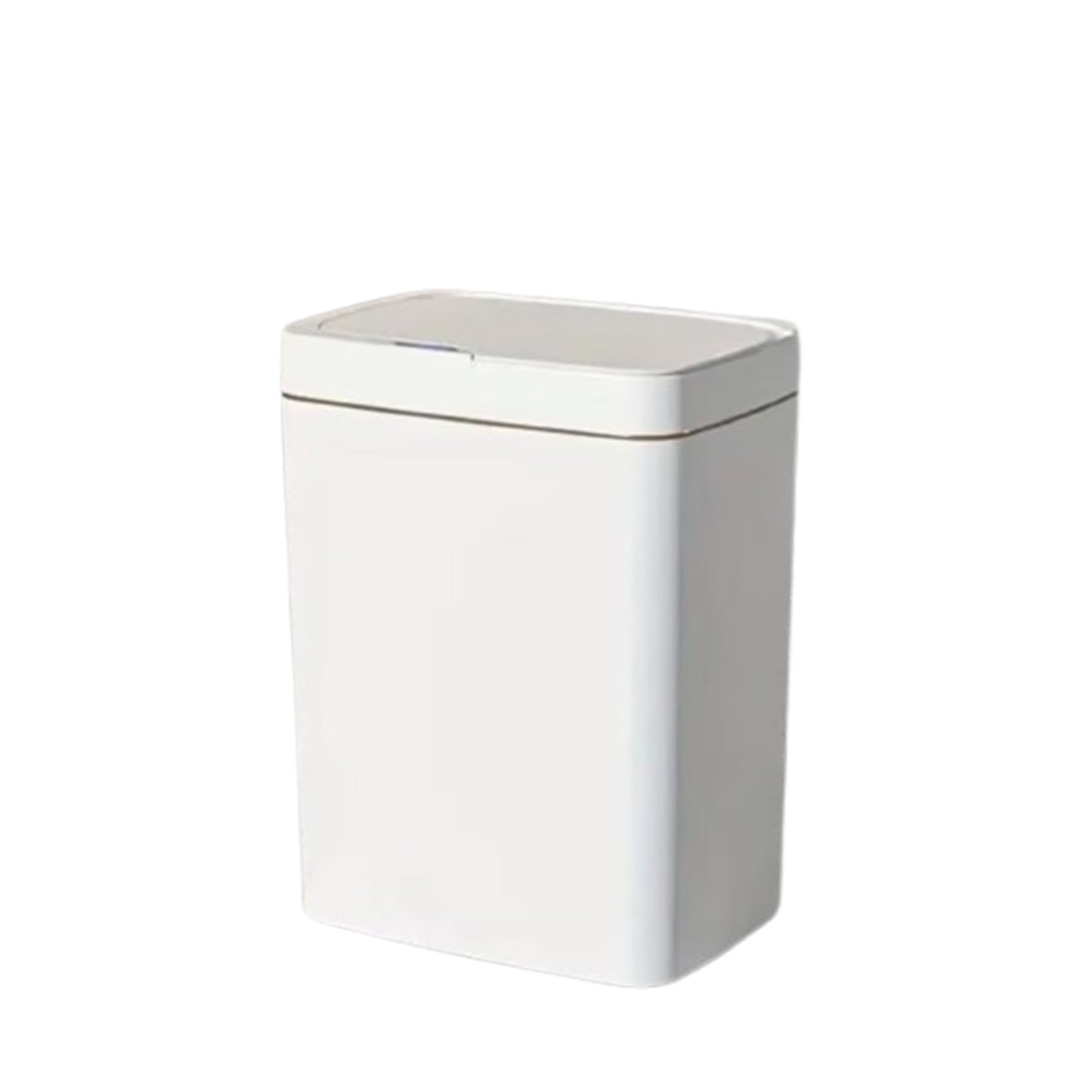 PDKLGDTK Kitchen Trash Can with Lid,4 Gallon Multipurpose Smart Trash Bin,Motion Sensor Trash Can for Home Office Bathroom,Slim Automatic Trash Can Touchless (4 Gallon Rechargeable)