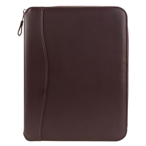 FranklinCovey - FC Basics Spacemaker Binder - Vinyl - Zipper Binder for Planners (Classic, Burgundy)