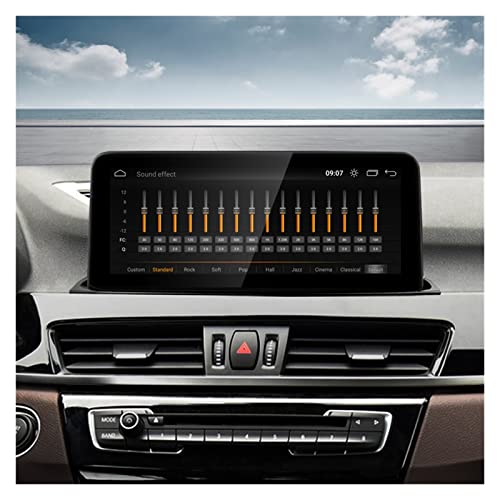 KIFRAL Car Multimedia Player, Qualcomm 8Core APPL-e Ca-rplay Compatible with Bm-w 18 19 20 EVO ID6 X1 F48 Multimedia Screen Navigation Intelligent System Car Video Player (Color : 10.25inch 8G 128G)