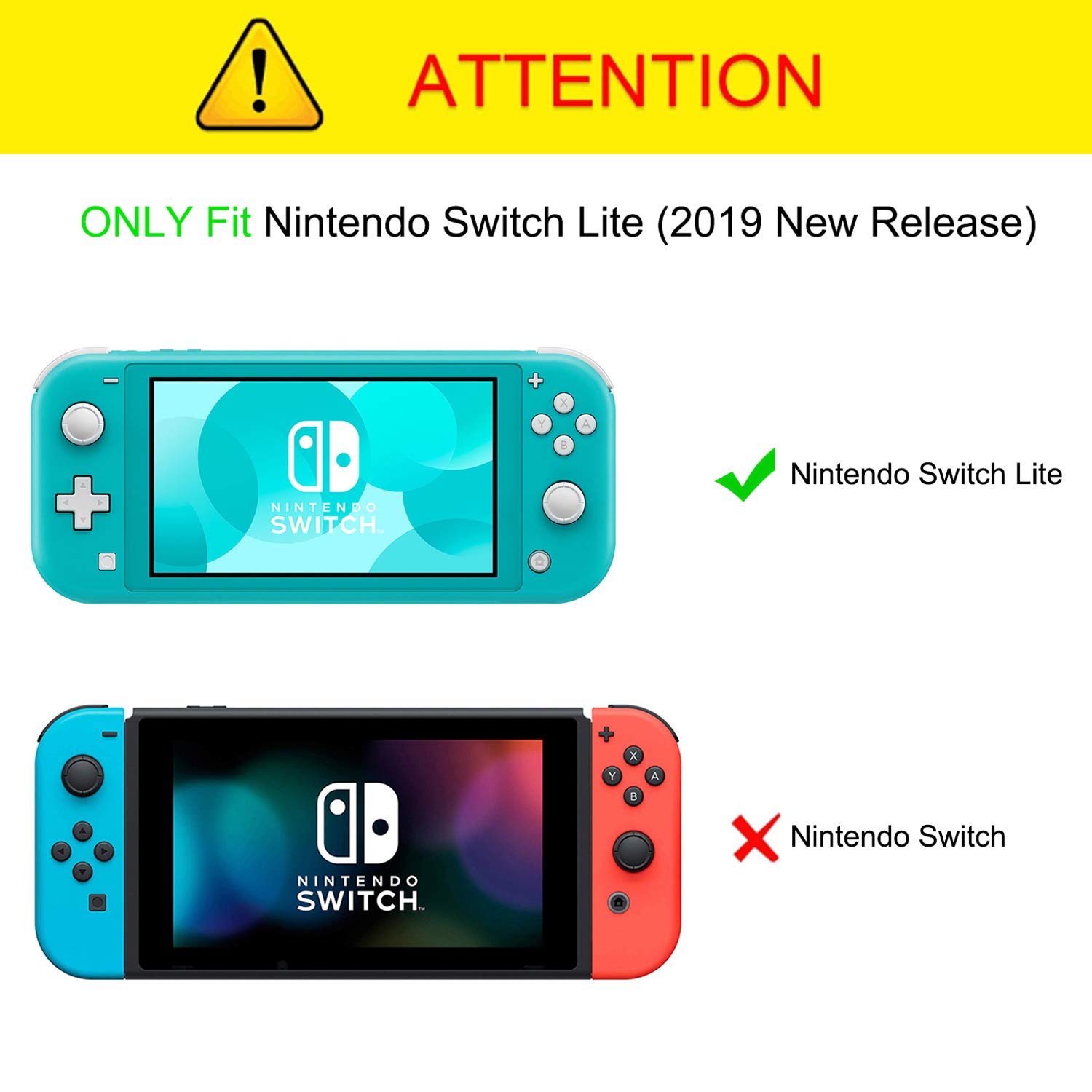 Fintie Carrying Case for Nintendo Switch Lite 2019 - Portable Travel Bag Protective Sleeve Pouch w/Side Pocket, Game Card Slots, Holding Strap for Nintendo Switch Lite and Accessories, Turquoise