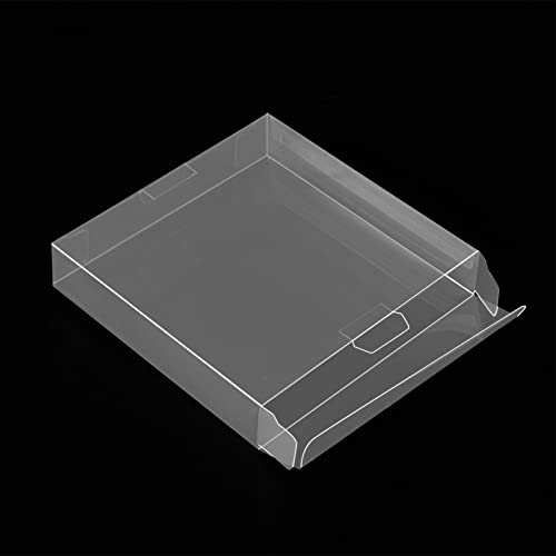 KOSDFOGE 10pcs Transparent Cartridge Cover Protector Case for Nintendo Game Boy GBA Boxed Game