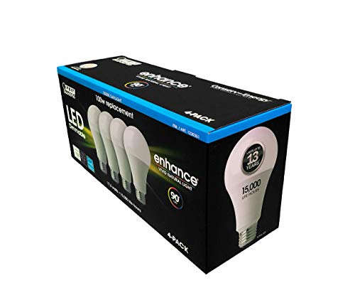 Feit Dimmable LED 5000K Daylight 4-Pack (100W Replacement) 17.5W
