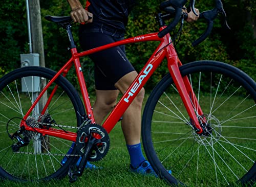 Head Pava 22 Speed Aluminum Road Bicycle with Carbon Fork in 4 Sizes