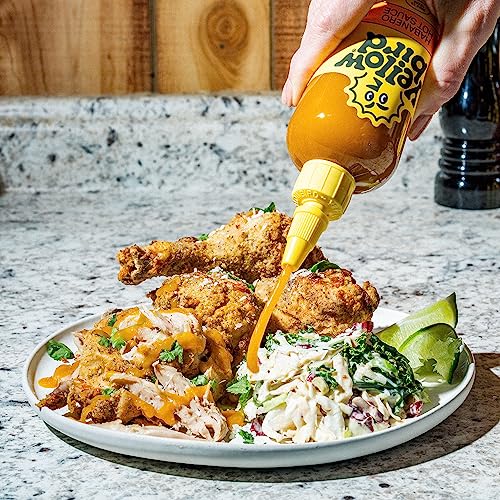 Yellowbird Classic Habanero Hot Sauce 19.6 oz. Tabletop Size (Medium Hot | 1 Bottle | Made in Texas)