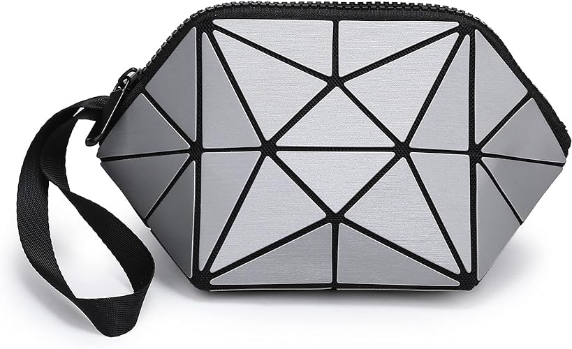 Fashion Geometric Checker 3-in-1 Shopper (GOLD)