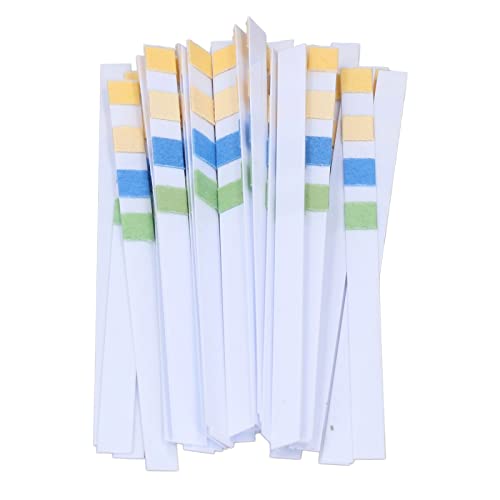 PH Test Strips, 100Pcs Urine Test Strips, 15 Seconds Test Colorimetric Method, PH Strips, for Urine, Saliva, Drinking Water, Laboratory, Aquarium, Gym, Swimming Pool,