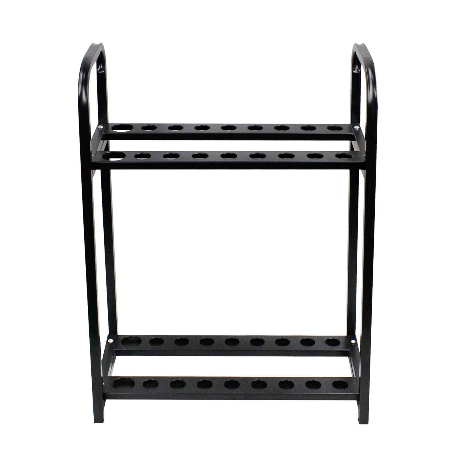 Golf Club Organizer Rack Golf Club Display Stand Rack Holder Shelf Golf Display Rack Premium Metal Golf Putter Stand Holds 9/18/27 Clubs (18 Holds)