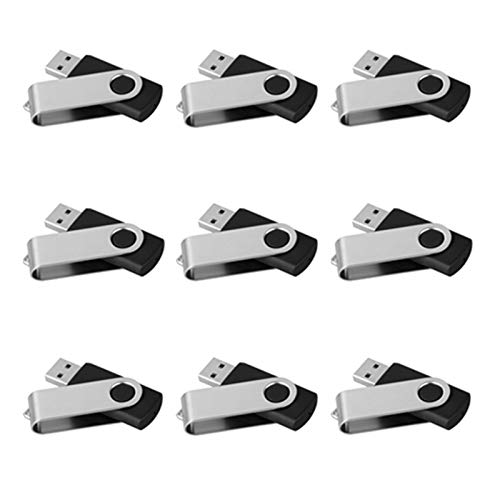 Wholesale,Lot,Bulk - 10/50/100 Pack Real Capacity Black USB Flash Drive Memory Stick Thumb Storage Pen Fold U Disk (32GB, 100X)