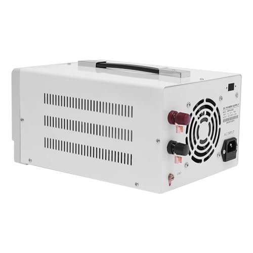 Portable DC Regulated Power Supply,MP3020D Variable Linear DC Bench Power Supply Triple-Output 0-30V 0-20A Continuously Adjustable Hand-held Circuit Design for Lab Equipment AC110V