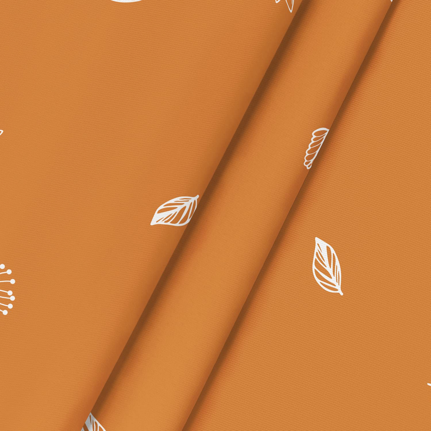 Horaldaily Fall Tablecloth 60x84 Inch Rectangular, Thanksgiving Autumn Harvest Orange Wild Flowers Table Cover for Party Picnic Dinner Decor