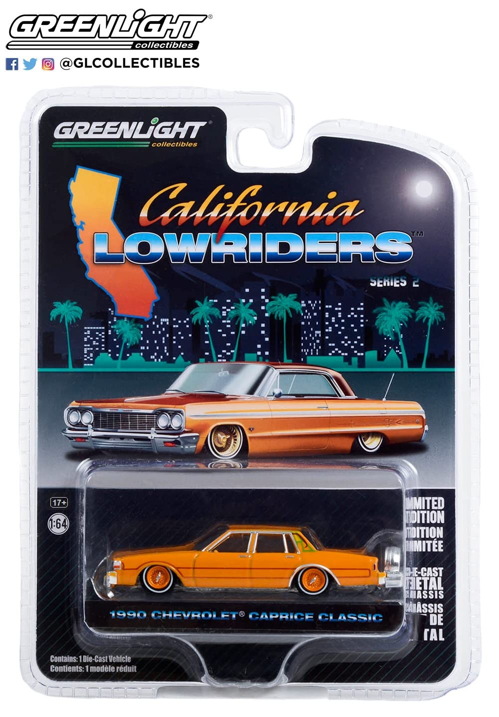 Greenlight 63030 Complete Set of Six (6) California Low Riders Series 2 Diecast Models 1:64 Scale