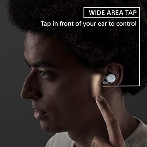 Sony LinkBuds Truly Wireless Earbud Headphones with Alexa Built-in, White (Renewed)