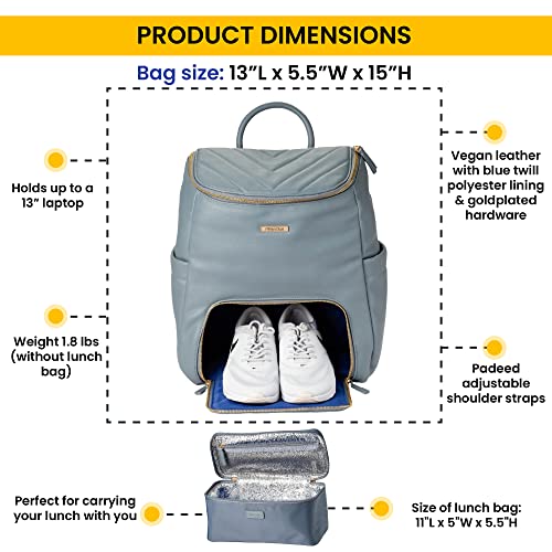 Nichet Backpack (Powder Blue)