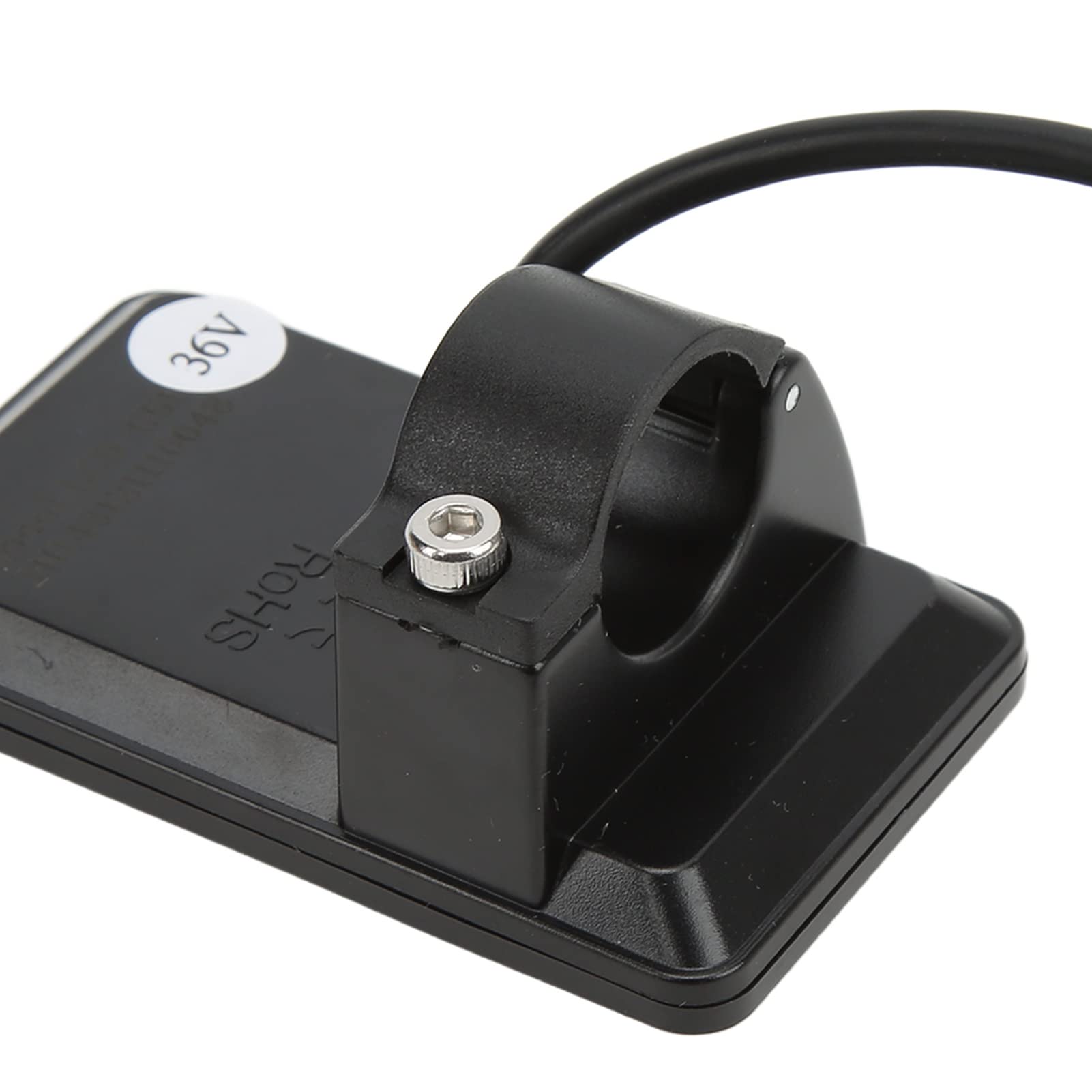 Focket Electric Bike Motor Controller, 36V 48V 5 Pin LCD GD01 Display Waterproof Interface Electric Accessories, 0.9in Diameter Handlebar, for JN Controller Electric Bike Motor
