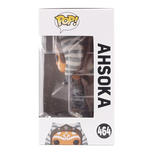 Funko Pop! Star Wars: The Mandalorian - Ahsoka with Lightsabers Vinyl Bobblehead