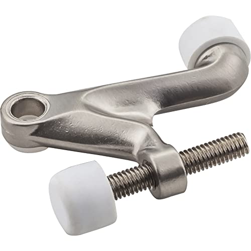 Hinge Pin Door Stop - Satin Nickel