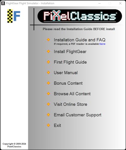 FlightGear Flight Simulator 2023 X Flight Sim Plane & Helicopter Professional Simulator USB Including 600 Aircraft & 20,000 Real World Airports Compatible with Microsoft Windows 11 10 8.1 8 7 Vista PC
