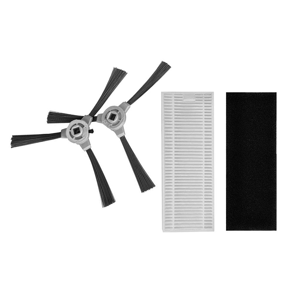 Filter and Side Brush Replacement Kit for R3500 R3500S iMartine D900C C800 C900 R3500A Robot Vacuum Cleaner, Vacuum Replaces Part Replenishment Brush Filter Accessories