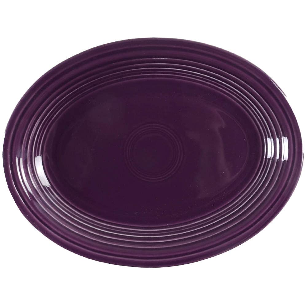 Homer Laughlin Fiesta Mulberry Oval Serving Platter