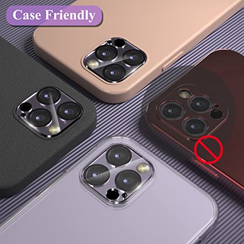 YWXTW [5 Pack] Designed for iPhone 14 Pro Max Camera Lens Protector, for iPhone 14 Pro Camera Lens Protector, Night Shooting Mode, Anti Scratch HD Clear 9H Hardness Tempered Glass