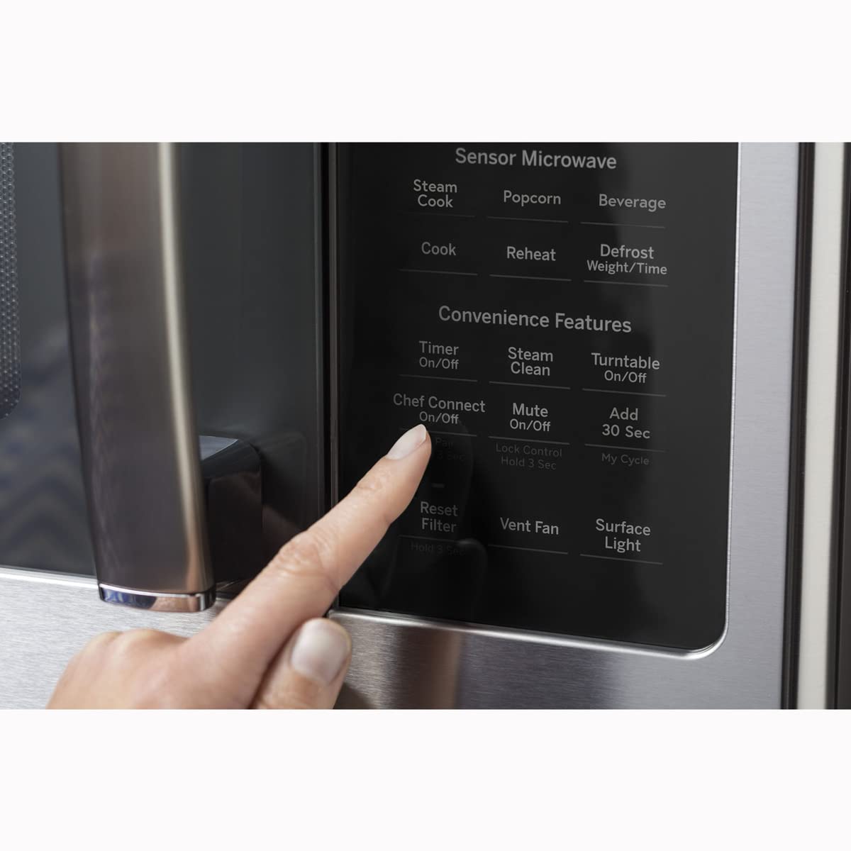 GE Profile⢠1.7 Cu. Ft. Convection Over-the-Range Microwave Oven