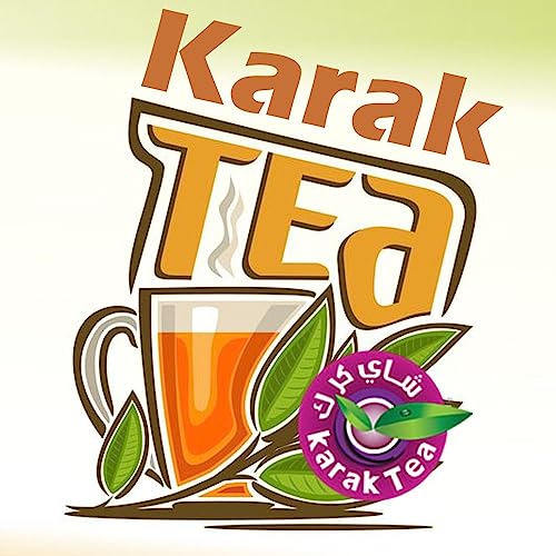 KARAK TEA Premix Powder SACHETS 200 G (Saffron) each packet 10 sachets
