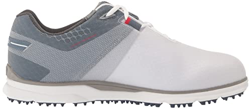FootJoy Men's Pro|sl Sport Golf Shoe, White/Blue Fog, 10