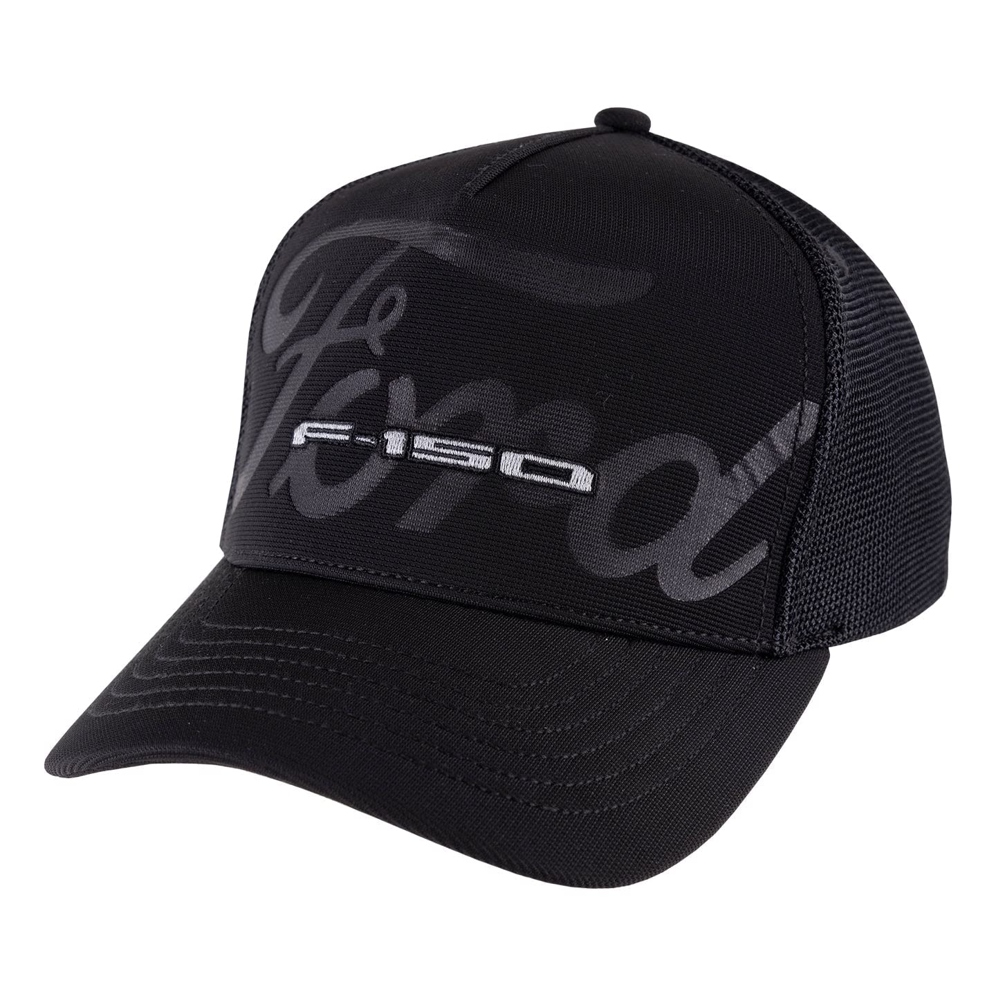 Ford Trucks Men's F-150 Embossed Stretch Fit Hat Black L/XL