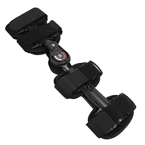 Hinged Knee Brace, Knee Support Stabilizer Breathable Aluminum Alloy 120 Degree Bending Angle for Leg Injuries
