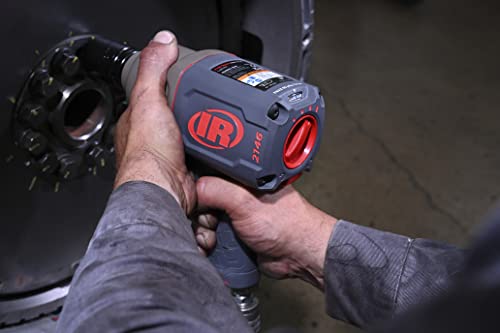Ingersoll Rand 2146Q1MAX 3/4-Inch Drive, Air Impact Wrench, Quiet, 2,000 ft-lbs Nut-busting torque, Maintenance Duty, Pistol Grip, Standard Anvil , Gray