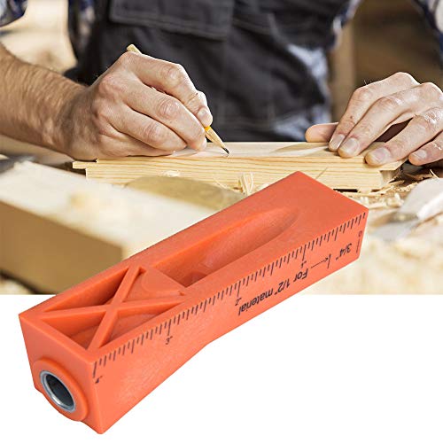 NDNCZDHC Woodworking Oblique Hole Locator Positioning Drill Guide Set Pocket Hole Jig Kit