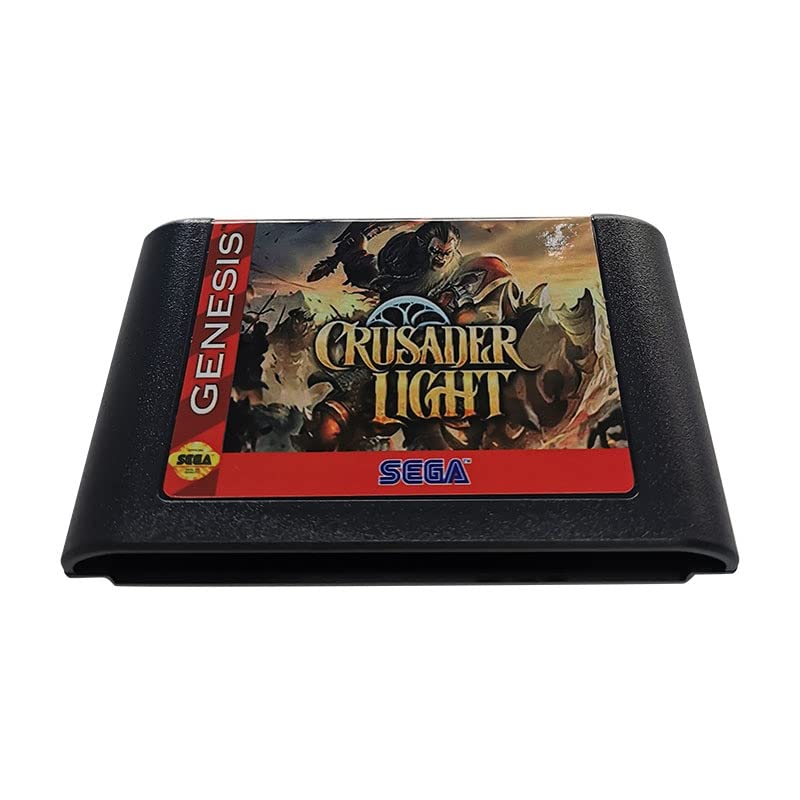 Light Crusader Video Game Card for Sega Megadrive Geneis Game Cartridge