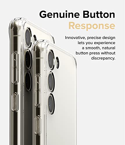 Ringke Fusion [Display The Natural Beauty] Compatible with Samsung Galaxy S23 Plus Case 5G, Transparent Phone Cover for Women, Men, Shockproof Bumper Designed for S23 Plus Case - Clear