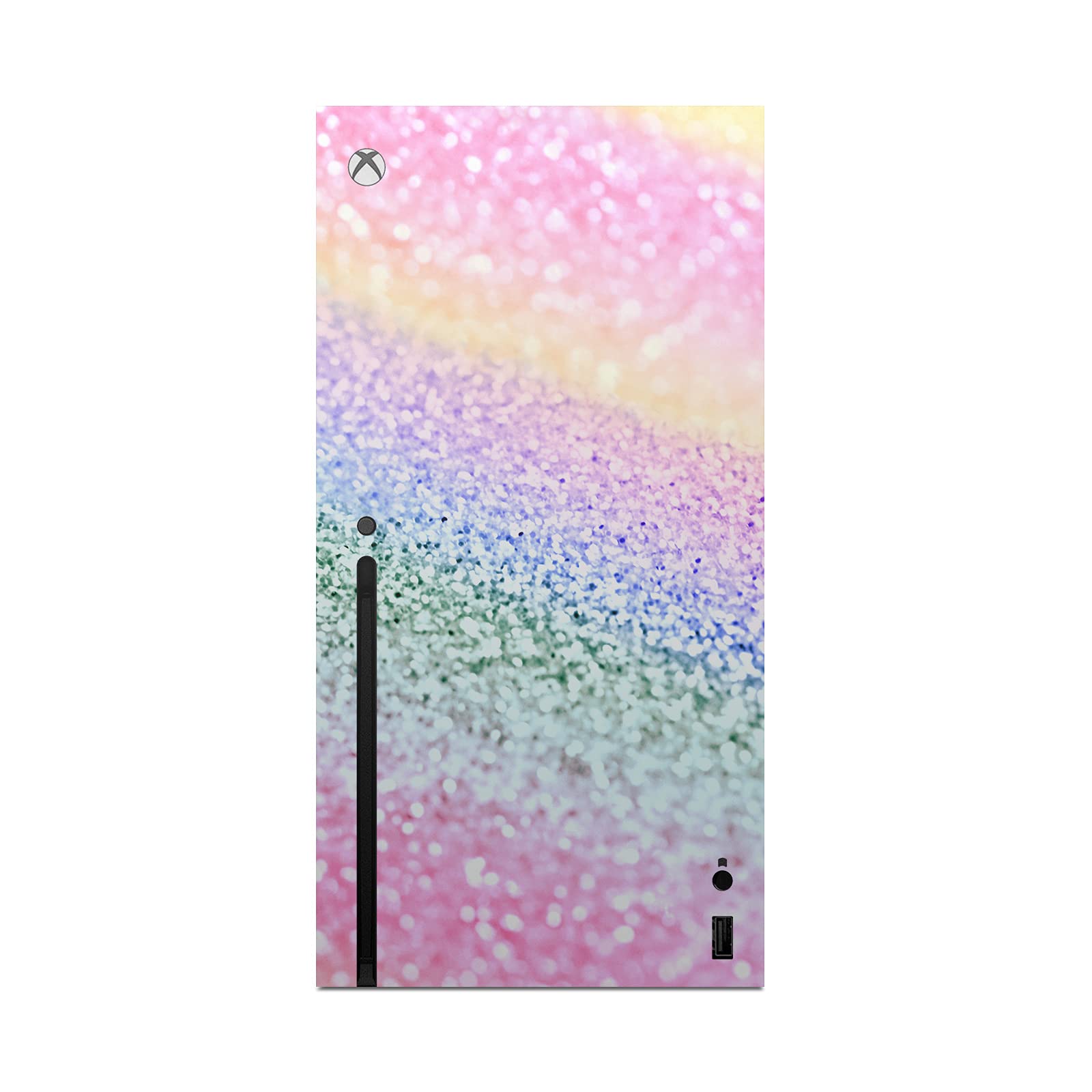 Head Case Designs Officially Licensed Monika Strigel Unicorn Rainbow Art Mix Vinyl Sticker Gaming Skin Case Cover Compatible with Xbox Series X Console and Controller Bundle