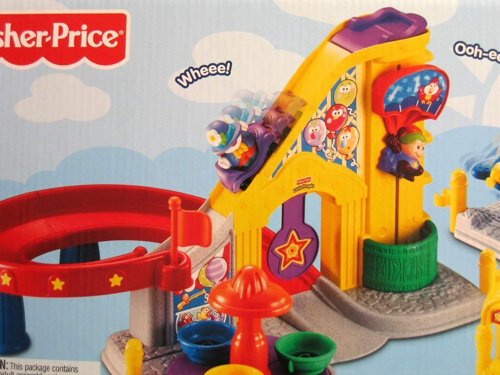Fisher Price Little People About Discovery - Surprise Sounds Fun Park Ferris Wheel Combo Gift Pack