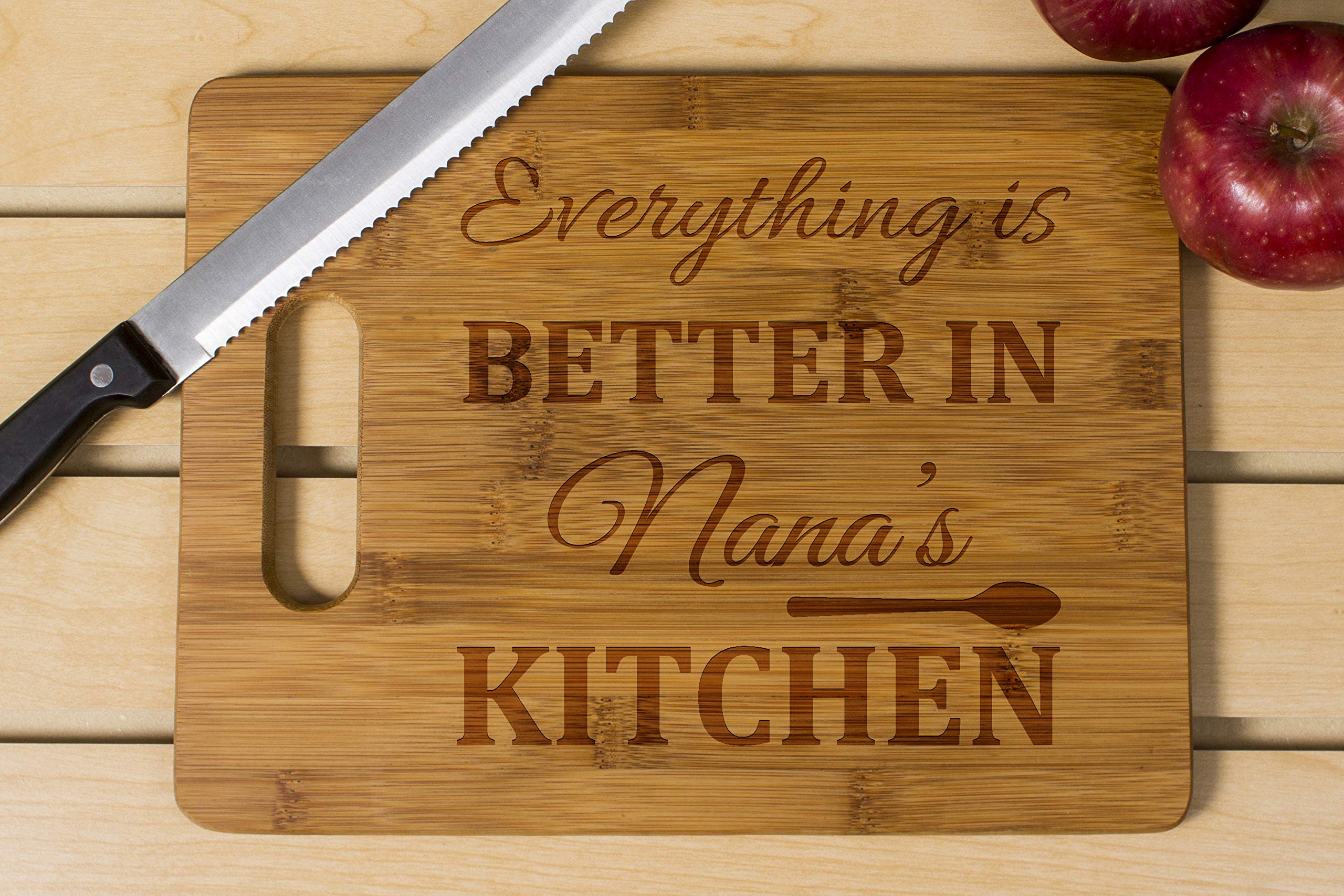 Krezy Case Grandma Cutting Board, Cutting board for Nana, kitchen gift (Nana)