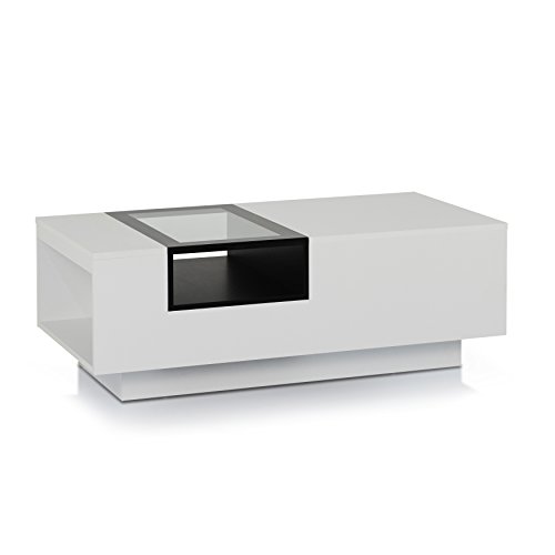 Furniture of America Dekker Modern Coffee Table, White