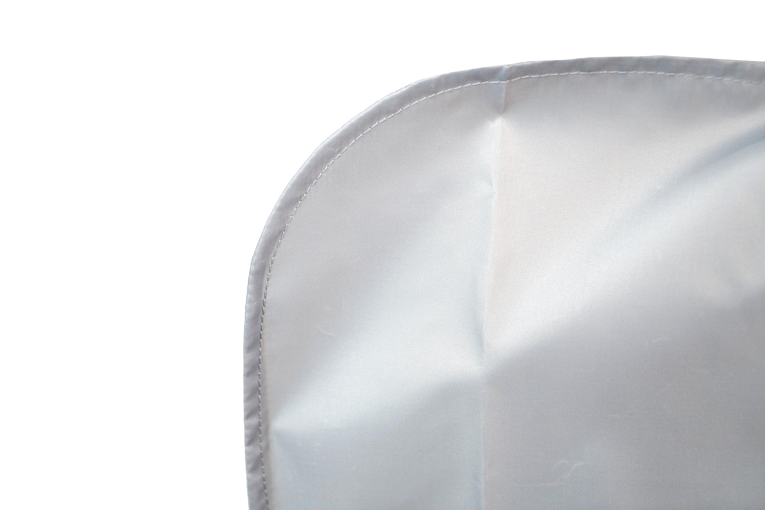 Ophthalmic Grey Universal Phoropter Refractor Protective Dust Cover Nylon Zipper 19" L x 13" W