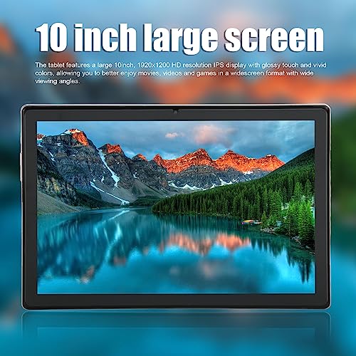 HEEPDD Tablet PC, 1920x1200 6GB 128GB Childrens Tablet Silver Gray 100β240V for Entertainment (US Plug)