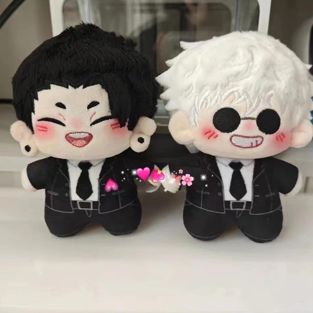 LUNK Anime Geto Suguru Soft Figure Cute Stuffed Figurine Mini Plushie Throw Pillow 4.72inch Sofa Home Decoration Gifts