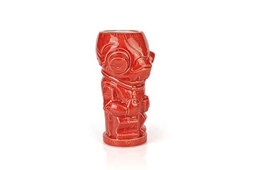Geeki Tikis Star Wars Admiral Ackbar Mug | Official Star Wars Collectible Tiki Style Ceramic Cup | Holds 19 Ounces