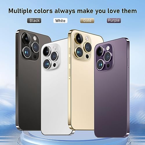 WV LeisureMaster A14pro Max Unlocked Phone, 6+256GB Android 13.0 Smartphone, 6.82-inch HD Screen, Dual SIM, Dual Standby, 6000 mAh Battery, 64MP Camera, 2796 * 1290 Resolution 5g Phone(Purple)