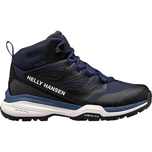 Helly-Hansen Mens Traverse HT Mid Hiking Boots, 689 Evening Blue/Deep Fjord, 10