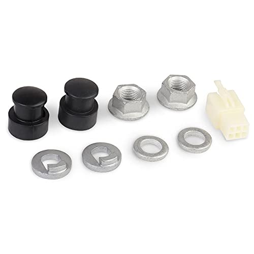 Frattina E-Bike Electric Bicycle Hub Motor Axle M12 Front Lock Nut/Lock Washer / /Nut Cover with 12mm Shaft
